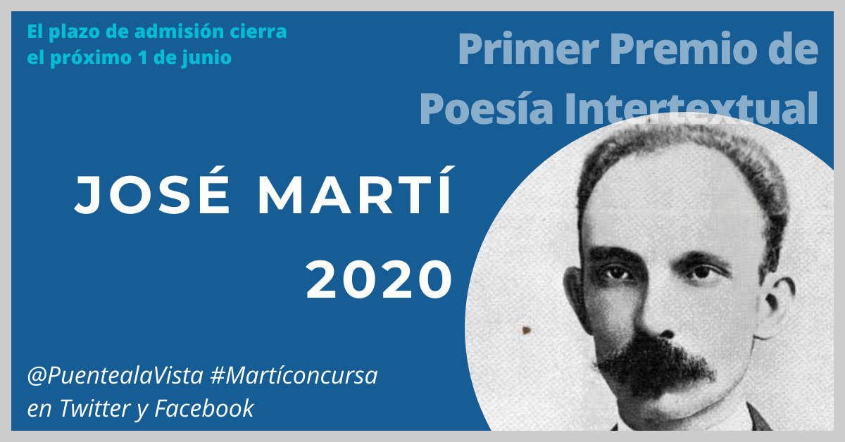 José Martí 2020. Primer Premio de Poesía Intertextual | Palabra Abierta